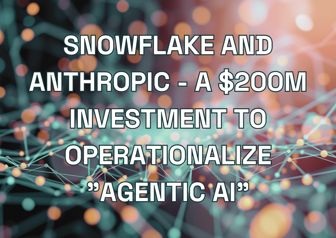 Snowflake and Anthropic - A $200M Agentic AI Investment | Multishoring