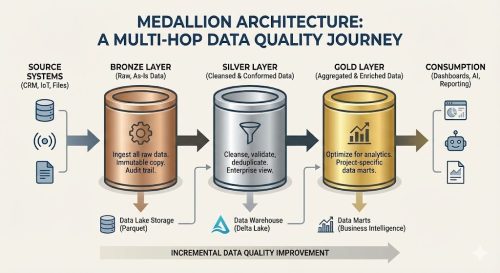 Medallion Architecture - Organizing Your Data Lakehouse | Multishoring