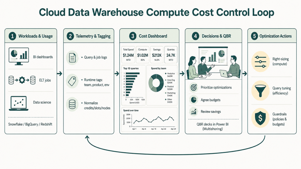 How to Reduce Cloud Data Warehouse Costs | Multishoring